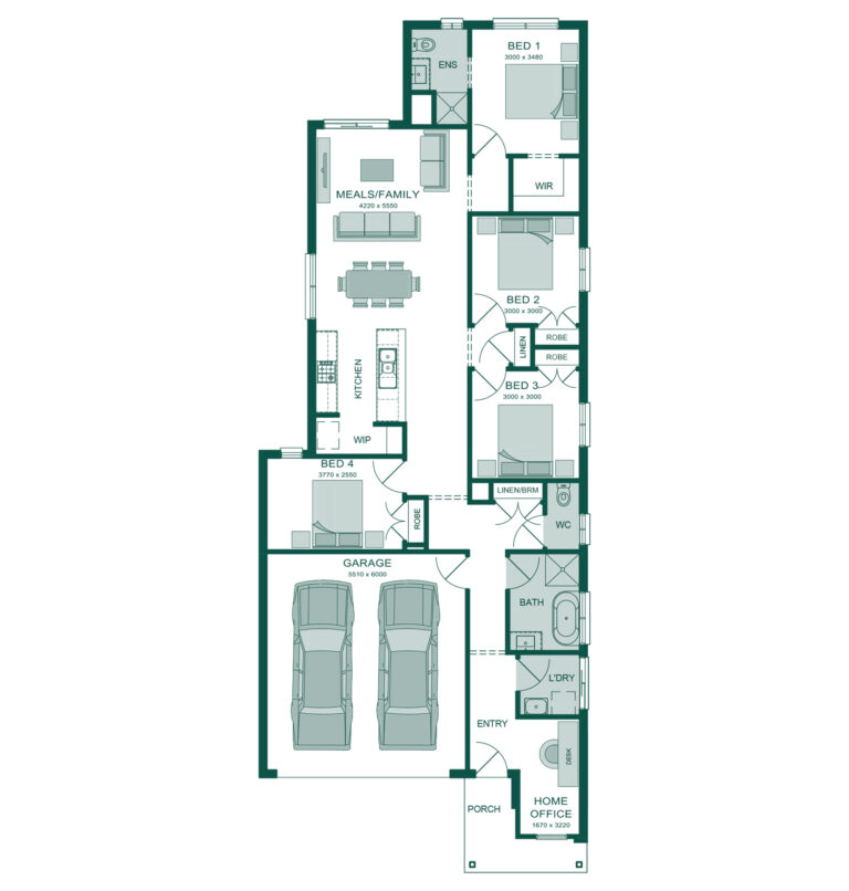 Home Design Floor Plans Listing - Greenfield Homes